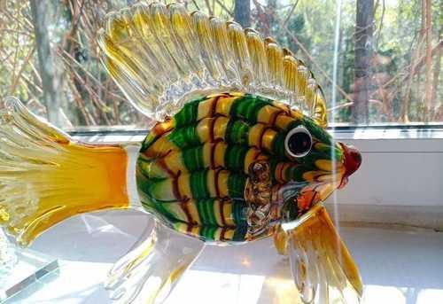 Рыба муранское стекло