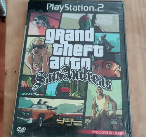 Grand theft auto san andreas ps2