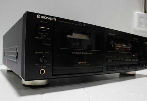 Pioneer CT-757 Трехголовая кассетная дека Japan