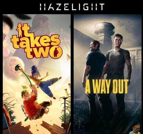 It Takes Two + A Way Out Hazelight Bundle ps4&ps5