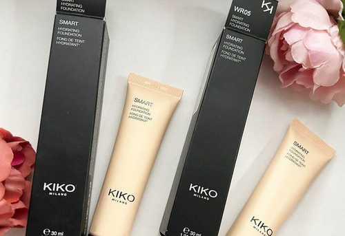 Kiko milano smart hydrating foundation wr01/wr05