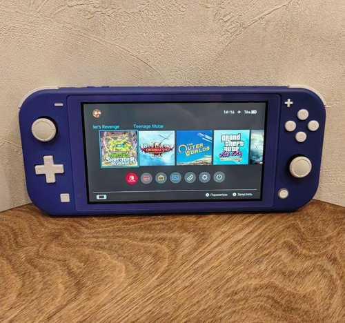 Nintendo switch lite (прошитая)