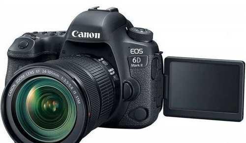 Зеркальный фотоаппарат Canon EOS 6D Mark II (Б/У)
