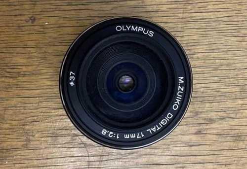 Объектив Olympus 17mm f/2.8