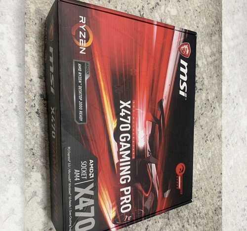 Материнская плата msi x470 gaming pro(am4)