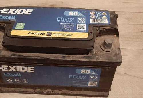 Автомобильный аккумулятор Exide Excell EB802