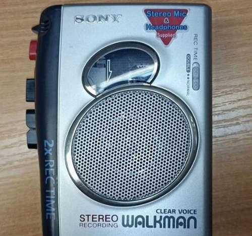 Кассетный плеер Sony TCS-30D walkman п пишущий