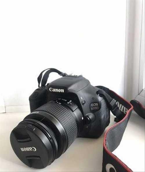 Цифровой зеркальный фотоаппарат Canon EOS 600D