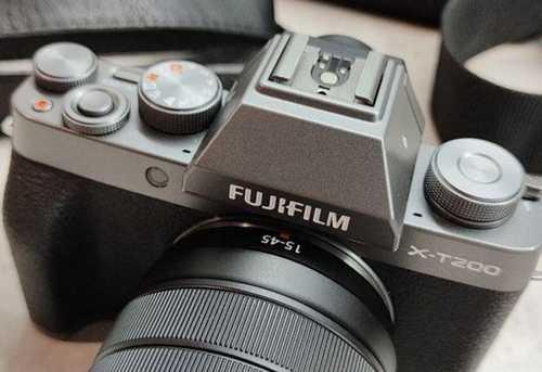 Fujifilm X-T200 kit Fujinon XC 15-45mm