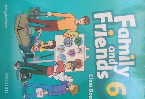 Учебник английского языка Family and friends 6