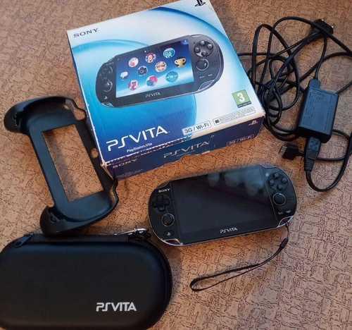 Sony PS Vita 128gb/ прошитая,с oled экраном