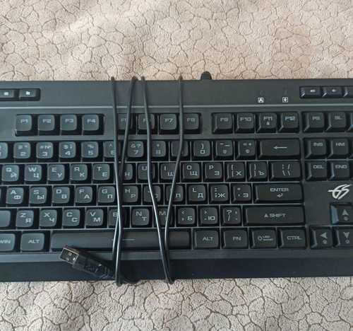 Б/у проводная клавиатура dexp Friendly Fire TKL