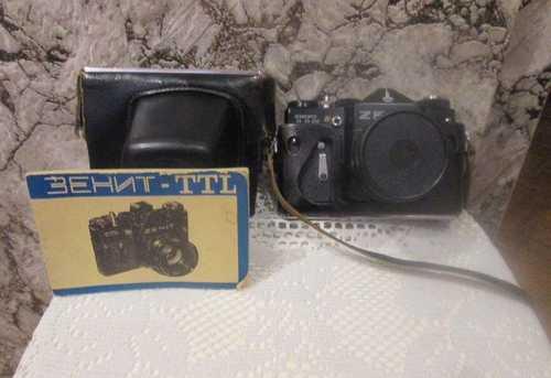 Плёночный фотоаппарат СССР. Zenith ttl Helios 44 M