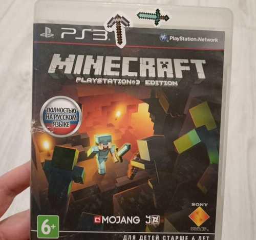 Minecraft ps3 диск