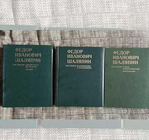 Федор Иванович Шаляпин, трехтомник. 1976