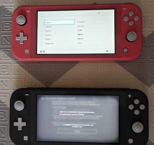 Nintendo Switch Lite прошитые