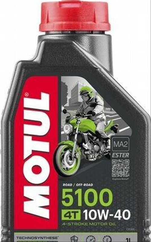 Моторное масло motul 5100 4T SAE 104066