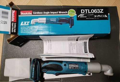 Угловой ударный гайковерт Makita DTL063Z 18V