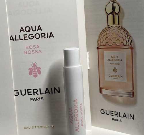 Aqua Allegoria Rosa Rossa Guerlain пробник