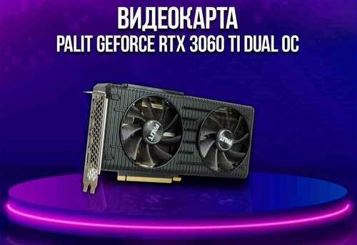Видеокарта Palit GeForce RTX 3060 Ti Dual OC