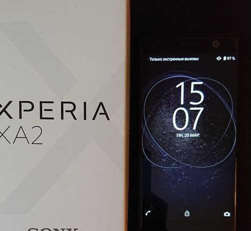 Смартфон Sony Xperia XA2 Dual H4113 Black