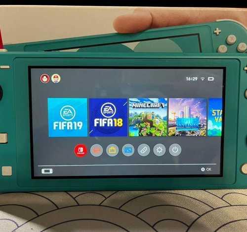 Портативная игровая приставка nintendo switch lite