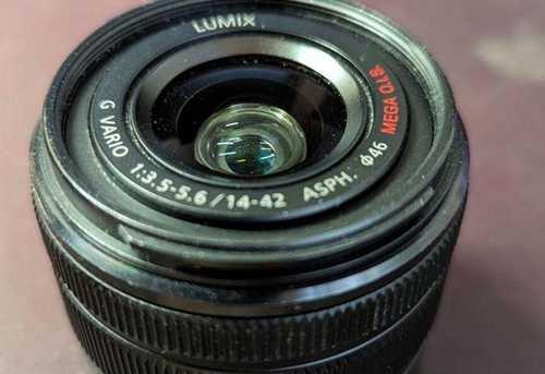Объектив Panasonic Lumix HD 14-42 f/1:3.5-5.6