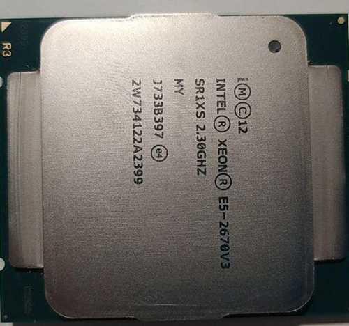 Процессор xeon E5 2670 v3