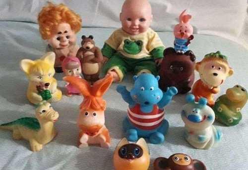 Резиновые игрушки СССР