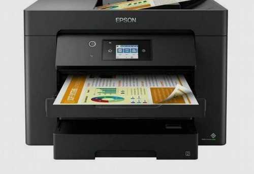 Мфу Струйное Epson Epson Workforce WF-7835dtwf, A3