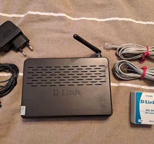 Wi-Fi роутер D-Link DSL-2640U