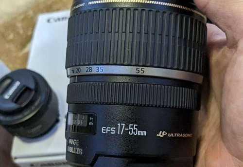 Объектив Canon Ef-S 17-55Mm F2.8 Is Usm