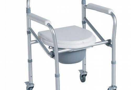 Кресло-стул туалетное (с колёсами),новое