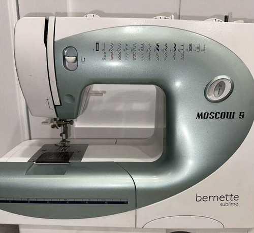 Швейная машина bernina модель bernette moscow 5