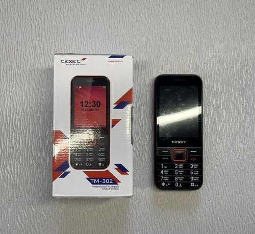 Мобильный телефон Texet TM-302 б/у