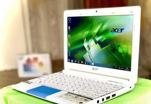 Нетбук Acer 10", SSD, 2/4 ядра, 2Гб отл.состояние