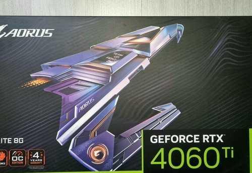 Видеокарта RTX 4060ti Gigabyte Aorus Elite/новая