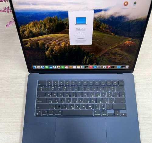 Macbook Air 15.3 8/512 M2 A2941 9 цикл