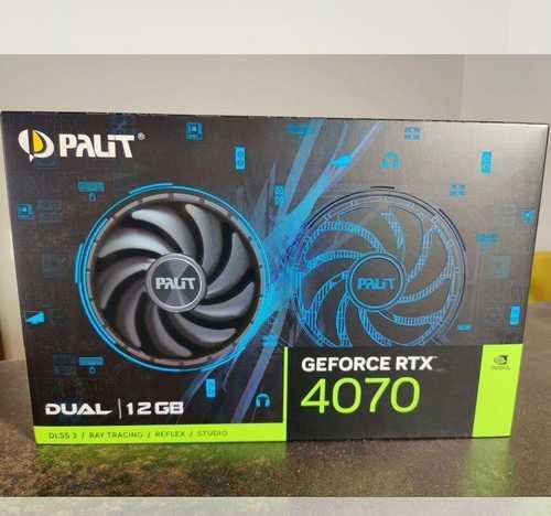 Видеокарта RTX 4070 palit