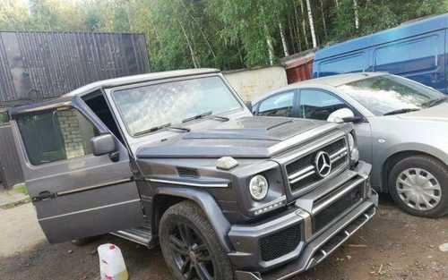 Сплиттер переднего бампера Mercedes G Class W463