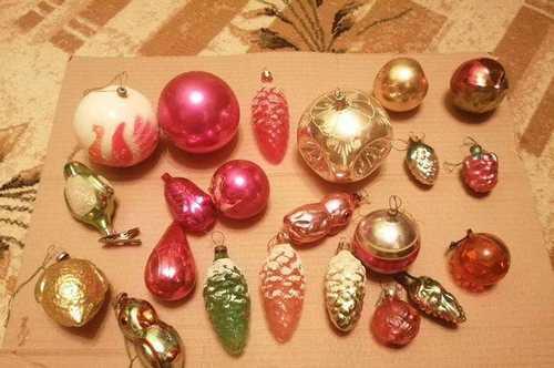 Елочные игрушки СССР