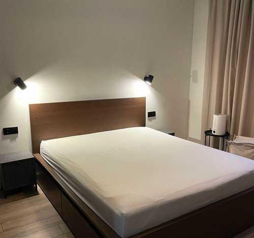 Кровать IKEA Мальм 160х200 с ящиками
