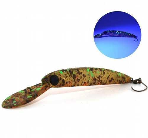 Воблеры - hmkl zagger 50F1-R #Yadoku Brown