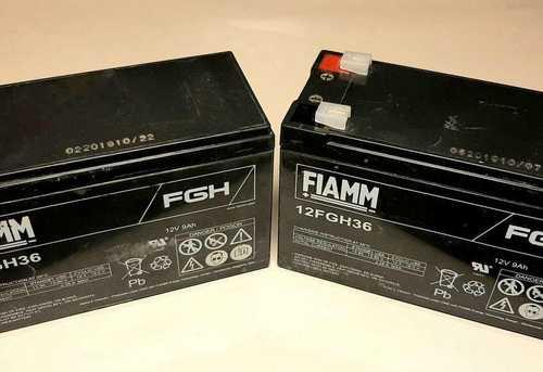 Аккумуляторы fiamm 12V 9AH AGP бу