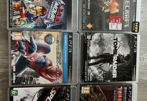 Диски и джостик для ps3