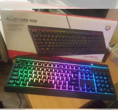 Игровая клавиатура HyperX alloy core RGB