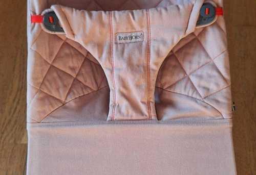 Детский шезлонг BabyBjorn Bliss Cotton old rose