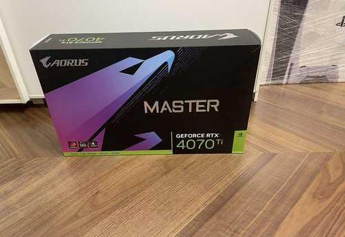 Видеокарта RTX 4070ti Gigabyte Aorus Master 12GB