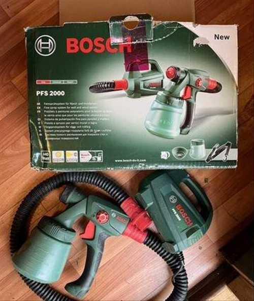 Краскопульт электрический Bosch PFS 2000