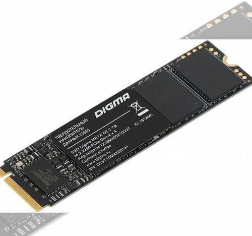 Digma PCIe 4.0 x4 2TB dgsm4002TG23T Meta G2 M.2 2280